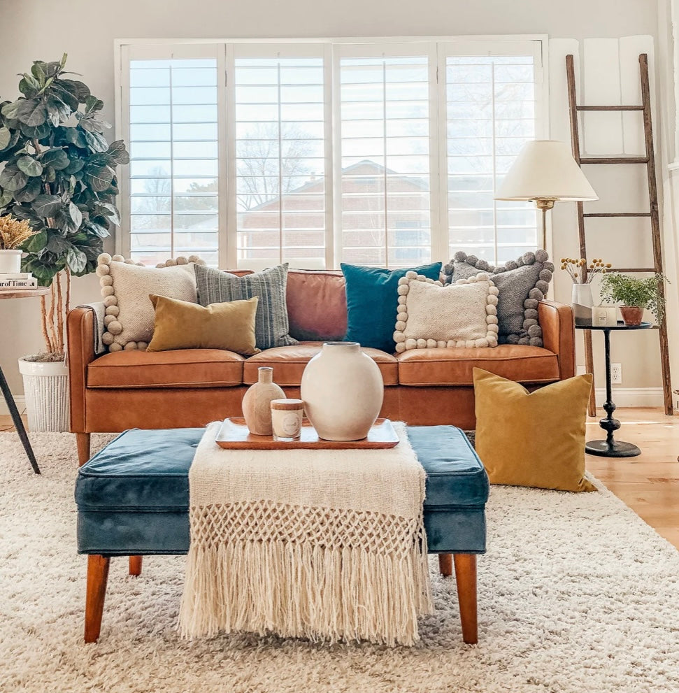 A Custom feather inner scatter cushion 60x60 each Poetry collection ...